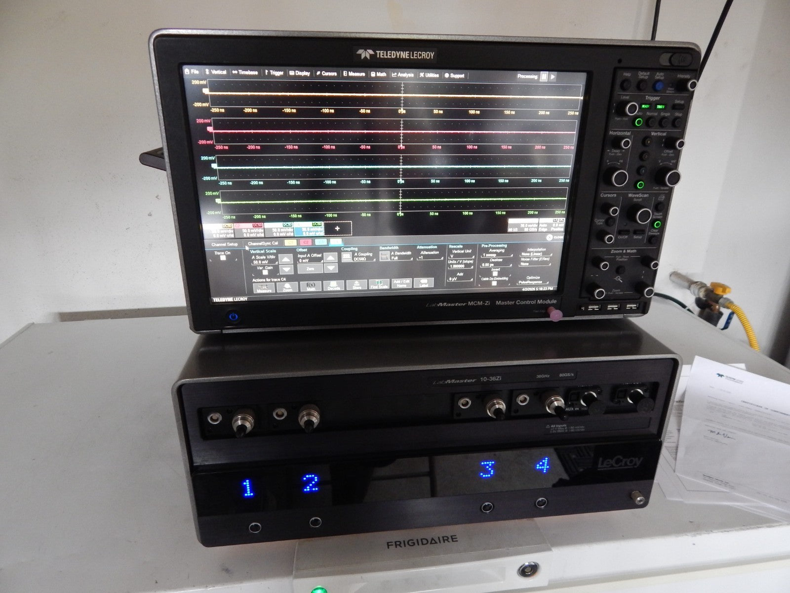 LeCroy LabMaster 10-36Zi & MCM-Zi-A, 36GHz 80GS/s oscilloscope w/OEM c ...