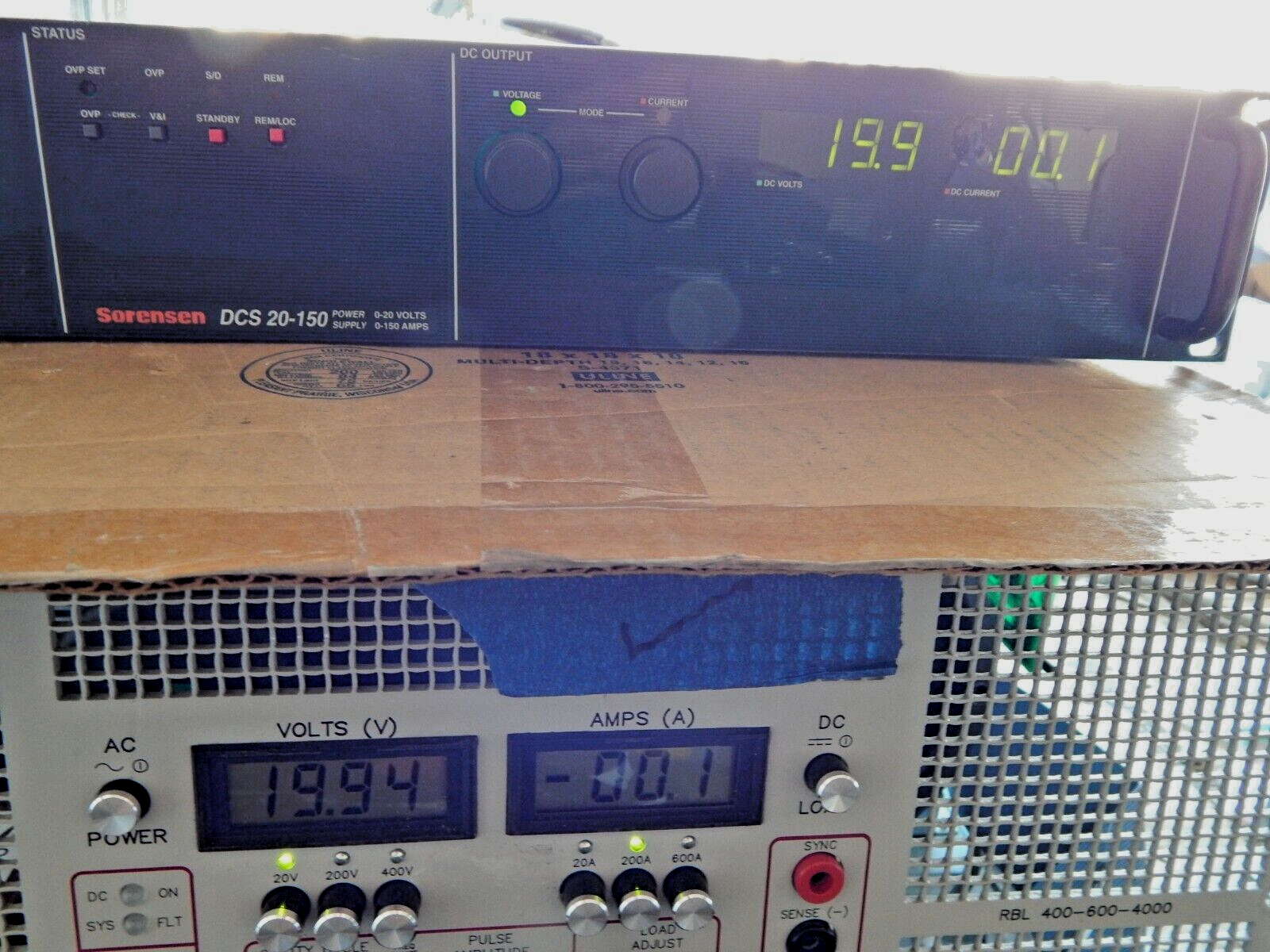 Sorensen DCS 20-150 Programmable DC Power Supply – Test Equipment Bay